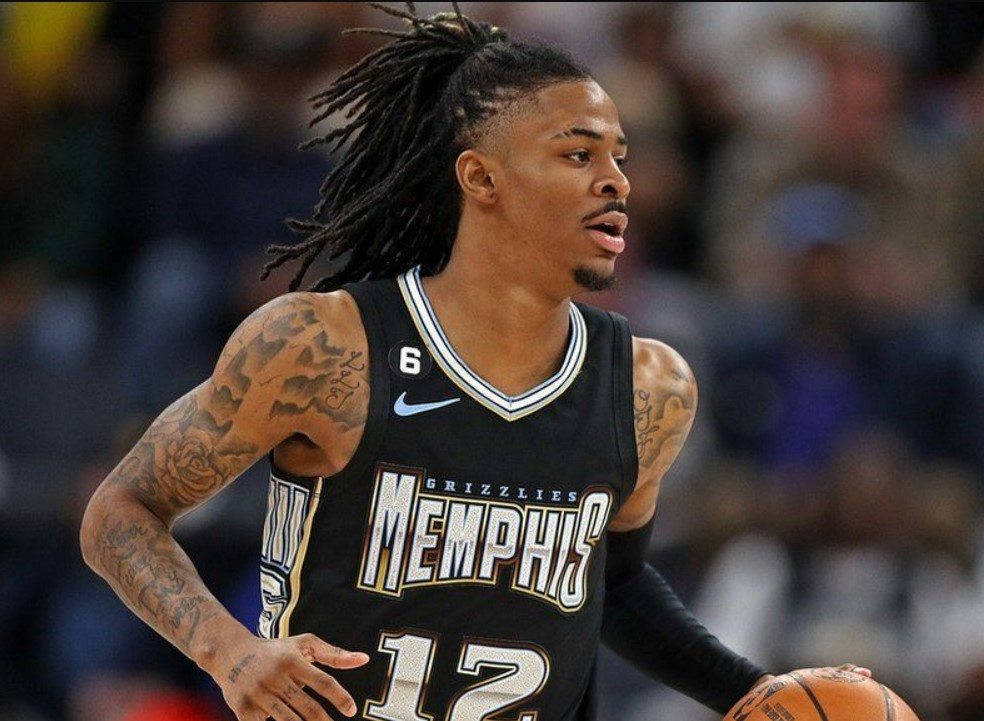 Ja Morant vertical jump