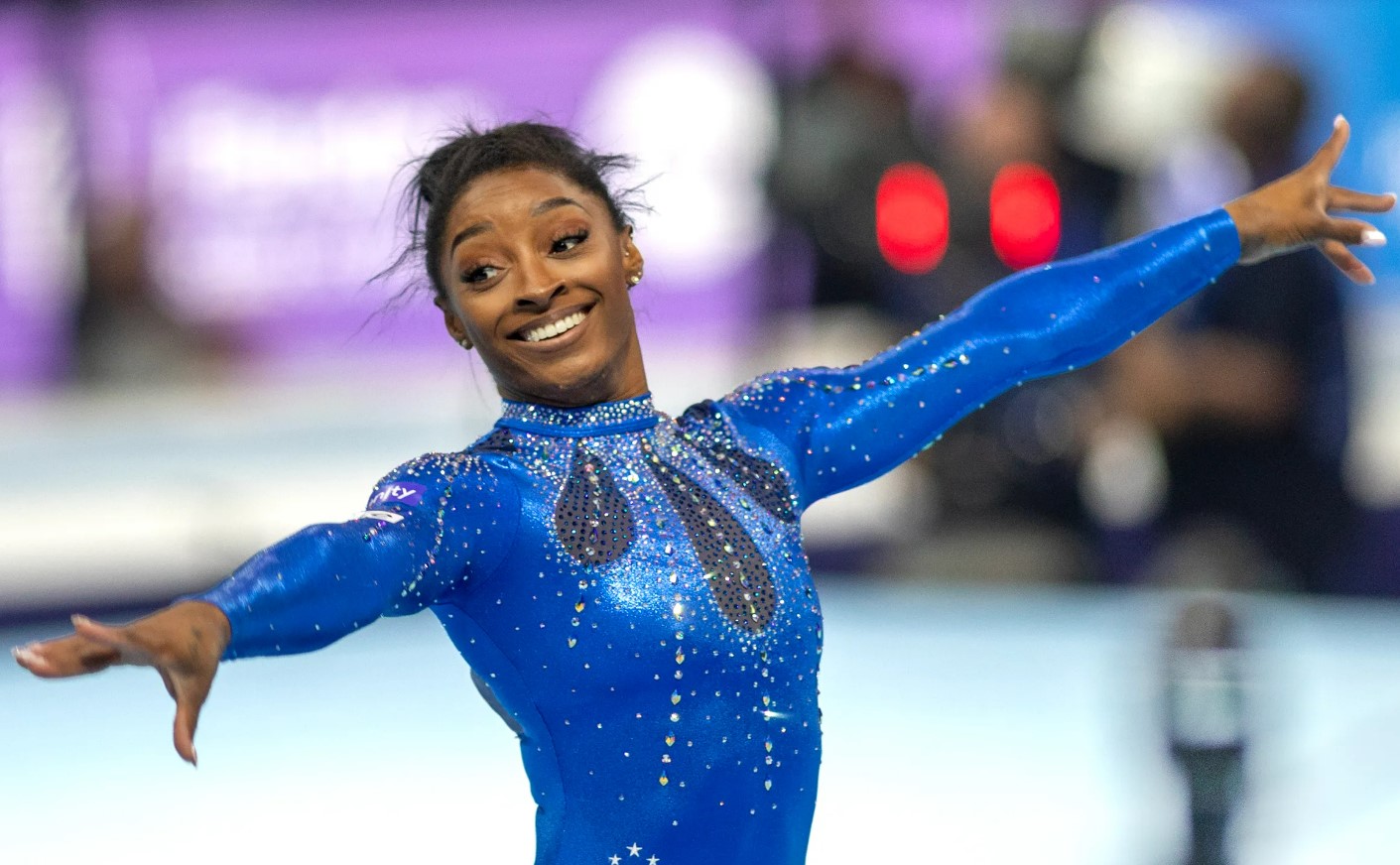 Simone Biles vertical jump